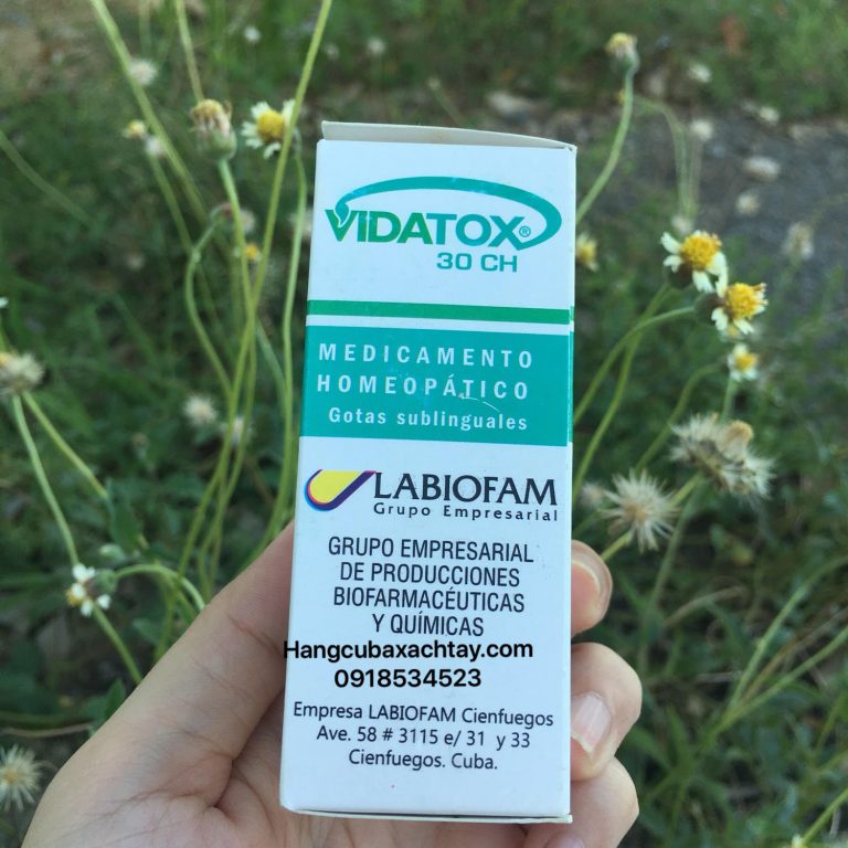 Vidatox 30ch xanh nội địa Cuba - Hàng Cuba chính hãng xách tay